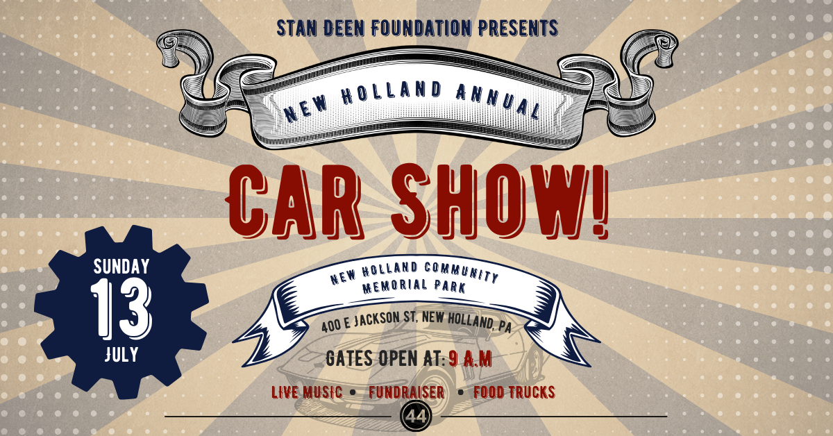 2025 New Holland Classic Car Show | Stan Deen Foundation